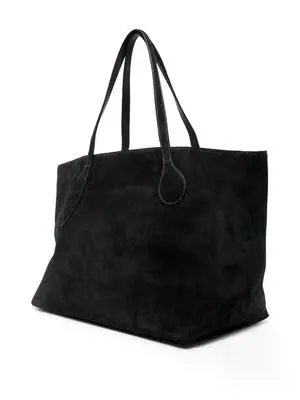 LIFFNER Mega Sprout Suede Tote Bag - Black