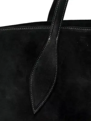 LIFFNER Mega Sprout Suede Tote Bag - Black
