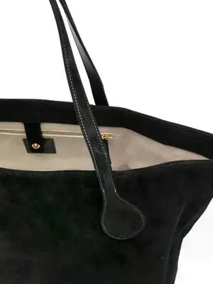 LIFFNER Mega Sprout Suede Tote Bag - Black