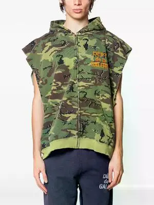 GALLERY DEPT. Zip-up Camo-print Hoodie
