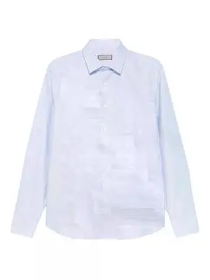 Canali Cotton Shirt - Blue