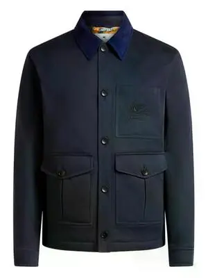 Etro Embroidered Jackets For Men