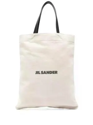 JIL SANDER Logo Tote Bag