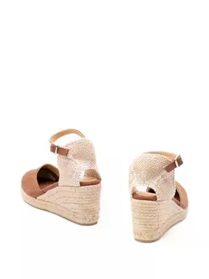 CastaÑer Ankle Strap Wedge Espadrilles