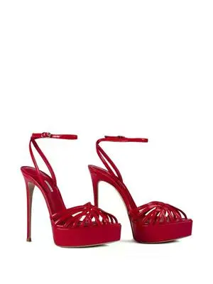 LE SILLA Embrace Strappy Sandals - Red