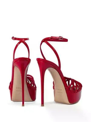 LE SILLA Embrace Strappy Sandals - Red