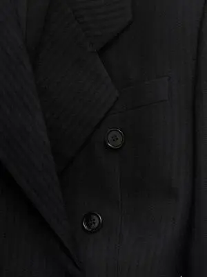 Chloé Spencer Striped Button Blazer