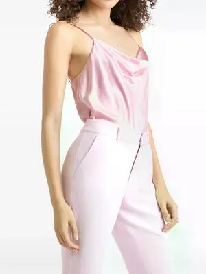 Cinq À Sept Cowl Neck Cami Top - Pink