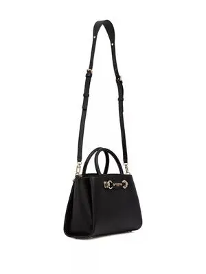 Guess Logo-plaque Tote Bag - Black