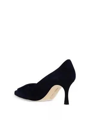 Manolo Blahnik Heel Buckle Pumps