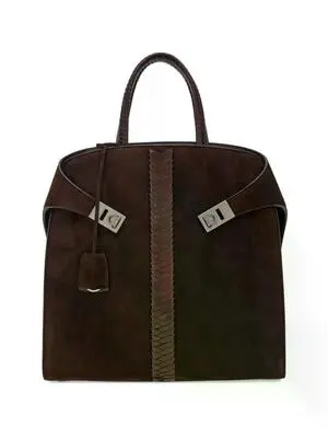 FERRAGAMO Hug Tote Bag - Brown