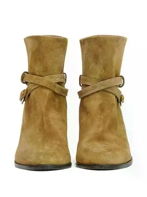 Isabel Marant Étoile 55mm Meyli Buckle-detail Ankle Boots - Brown
