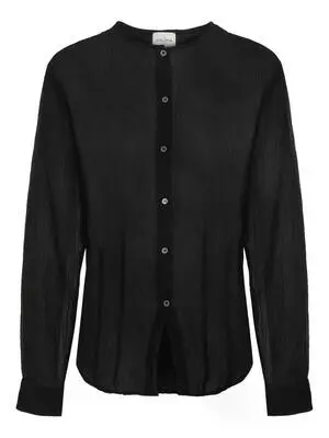Le Kasha Buttoned Long-sleeve Blouse