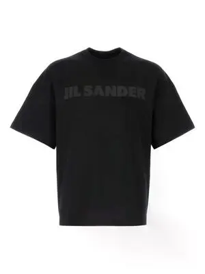JIL SANDER Cotton T-shirt - Black