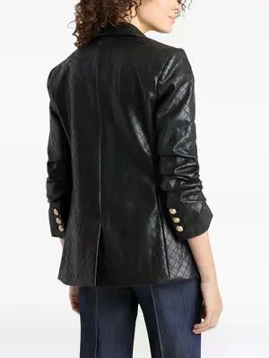 Cinq À Sept Khloe Quilted Blazer - Black