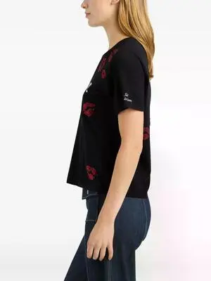 Cinq À Sept Lips Motif T-shirt