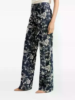 Cinq À Sept Nolita Embroidered Trousers