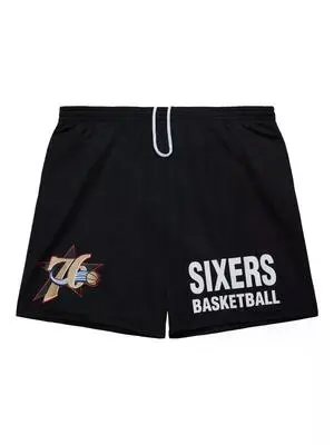 Mitchell & Ness Mesh Gameday Shorts - Black