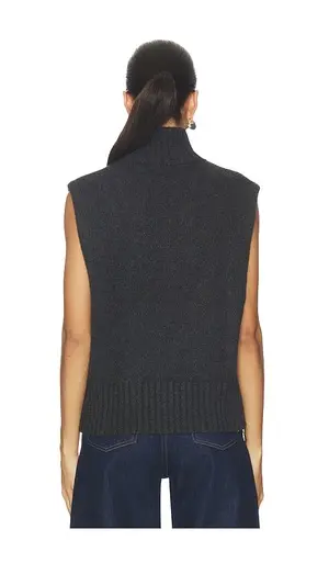 EAVES Lynnda Knit Mock Neck Shell