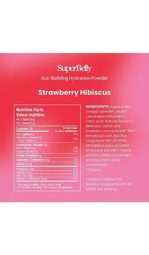 BLUME Superbelly Strawberry Hibiscus