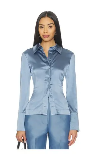 ALIGNE Janis Satin Shirt