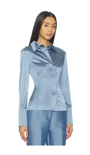 ALIGNE Janis Satin Shirt
