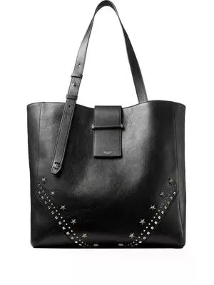 JIMMY CHOO Bar Vertical Tote Bag - Black