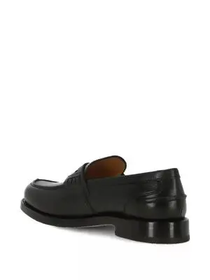 ORTIGNI Leather Penny Loafers