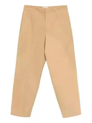 JIL SANDER Cotton Tapered Trousers