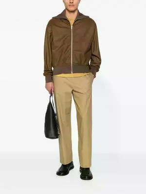 JIL SANDER Cotton Tapered Trousers