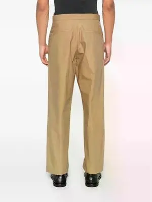 JIL SANDER Cotton Tapered Trousers