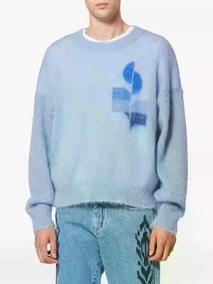 MARANT Graphic Pullover - Blue