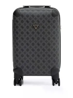 Guess Monogram Pattern Luggage