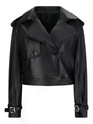 Alessandra Rich Double-breasted Bomber Jacket