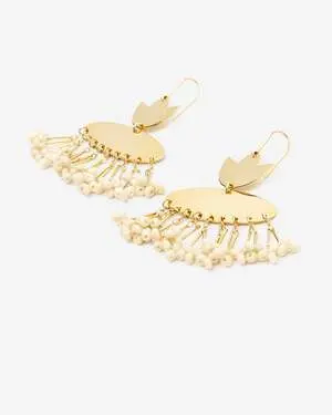Isabel Marant Nora Earrings - Ecru