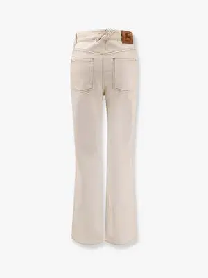 Burberry Denim Flared Trousers