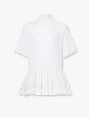 Alaïa Peplum Virgin Wool Sweater