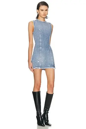 Acne Studios Denka Mini Denim Dress