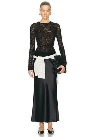 Gabriela Hearst Evander Crew Neck Top