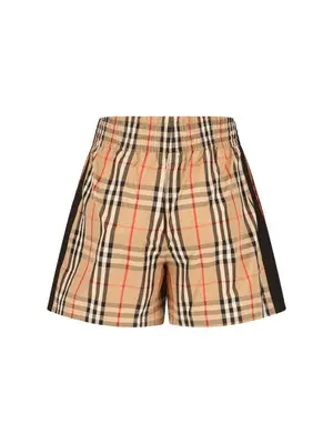 Burberry Check Shorts