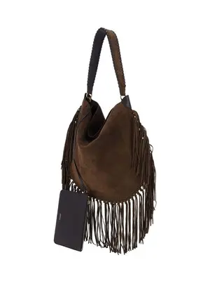 Isabel Marant Oksan Soft Medium Handbag - Brown