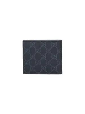 Gucci Bi-fold Wallet "gg - Black
