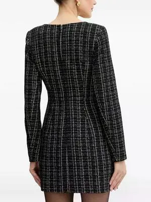 Guess Square-neck Mini Dress - Black