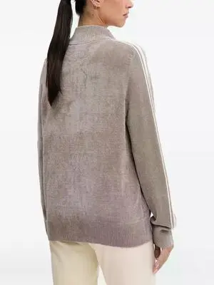 Guess Striped Zip-up Sweatshirt