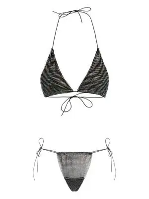 SANTA BRANDS Embellished Bikini - Black