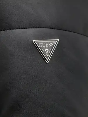 Guess Long-sleeve Quilted Hooded Jacket