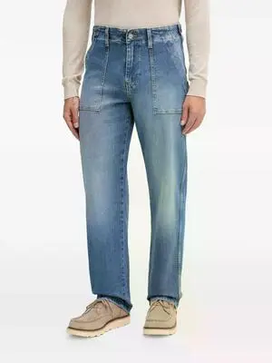 Guess Contrast Stitching Jeans For Men