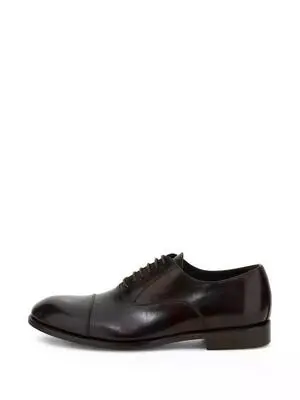 Boggi Milano Leather Oxford Shoes