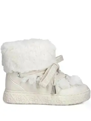 Guess Faux-fur Trimmed Boots