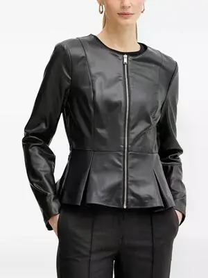 Guess Zip-up Peplum Jacket